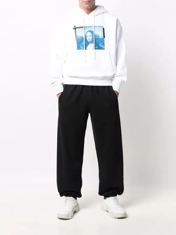 Off-White Monalisa Over Hoodie - White