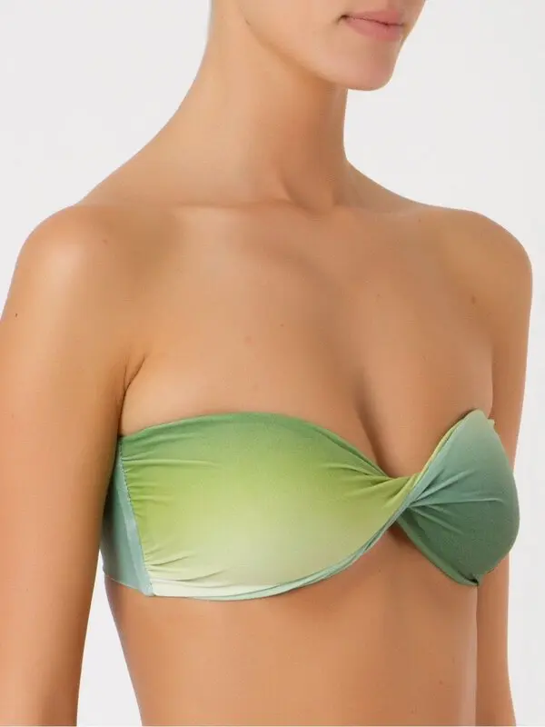 AMIR SLAMA Bandeau Bikini Top