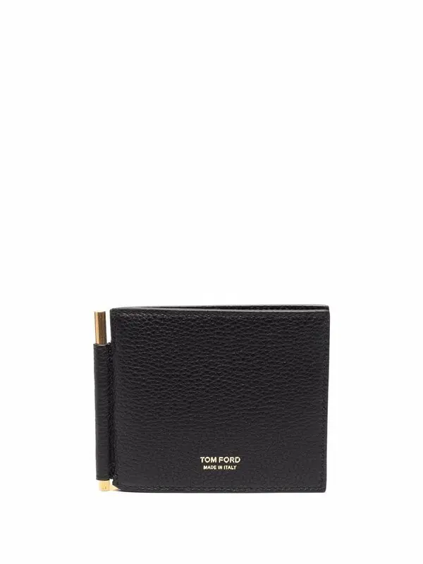 TOM FORD Bar-hinge Wallet - Black