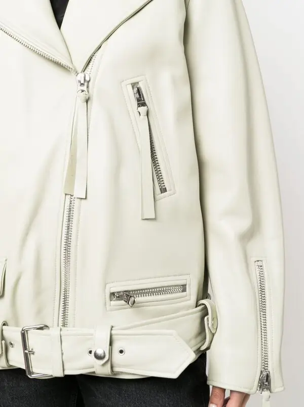 HONEY FUCKING DIJON Boxy Biker Jacket