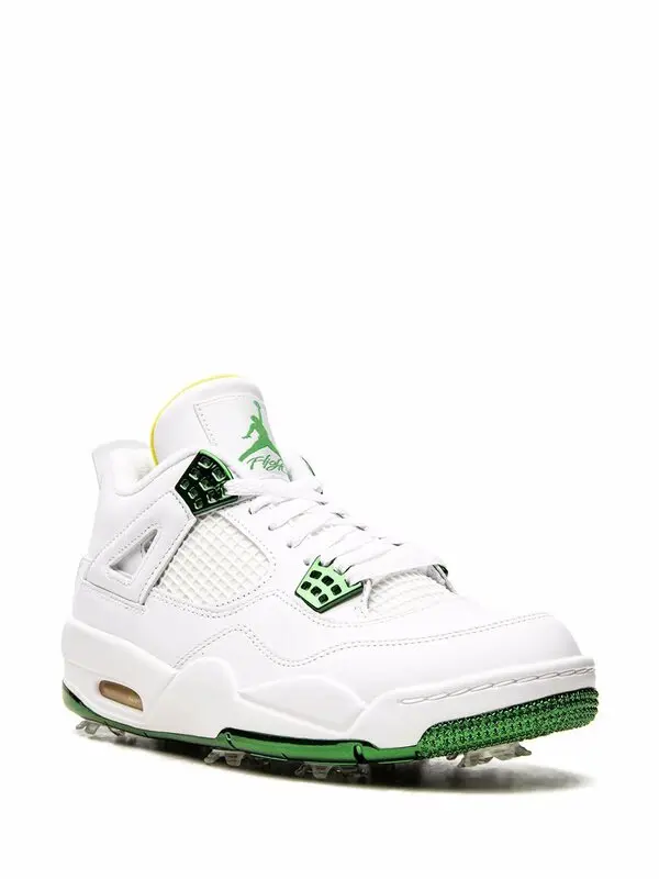 JORDAN Air 4 Retro Golf Sneakers - White