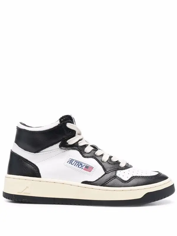 AUTRY High-top Lace-up Sneakers - White