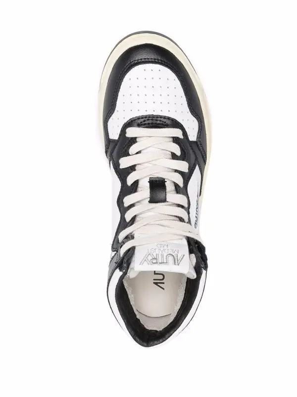 AUTRY High-top Lace-up Sneakers - White