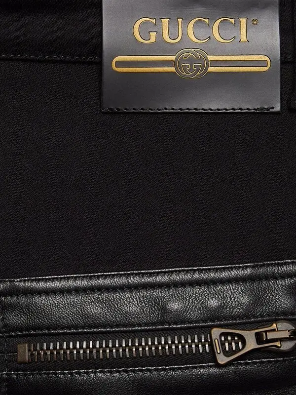 Gucci Zip-detail Stirrup Trousers