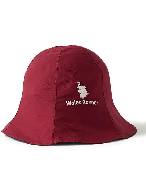 Adidas Wales Bonner Reversible Shell And Cotton-Twill Bucket  display picture 1