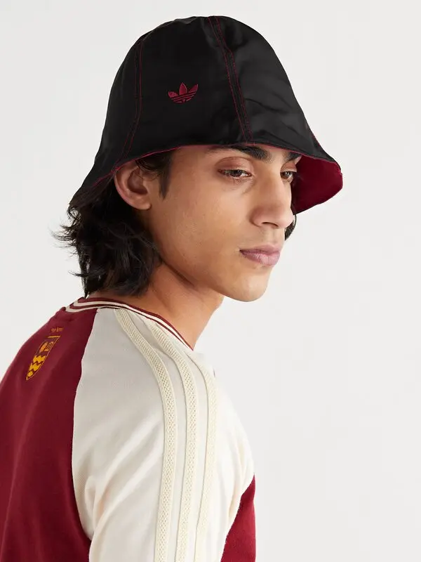 Adidas Wales Bonner Reversible Shell And Cotton-Twill Bucket  display picture 2