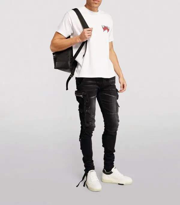 Amiri 3 Hearts Logo T-shirt