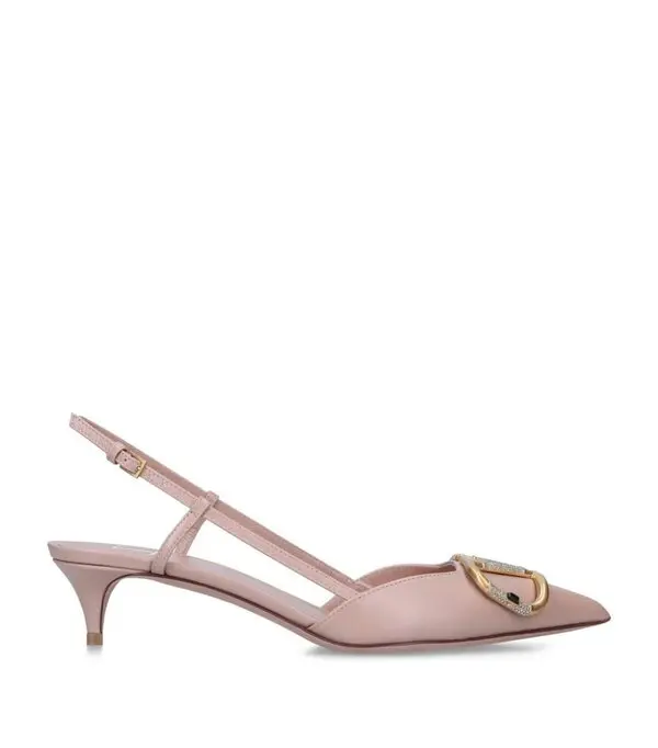 Valentino Garavani Vlogo Slingback Pumps 40