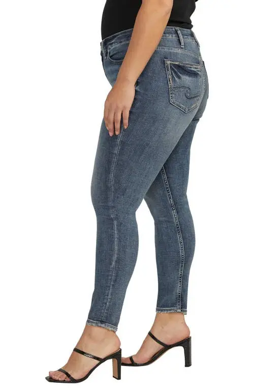 SILVER JEANS CO. Suki Skinny Jeans - Blue
