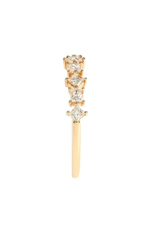 DANA REBECCA DESIGNS 14k Gold Diamond Princess Ring