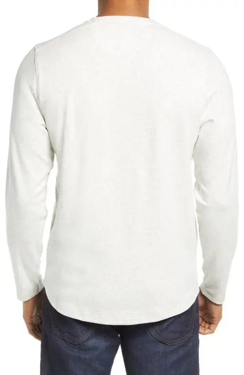 THE NORMAL BRAND Puremeso Two Button Henley