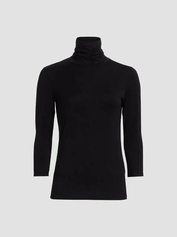 L'Agence Aja Turtleneck - Black