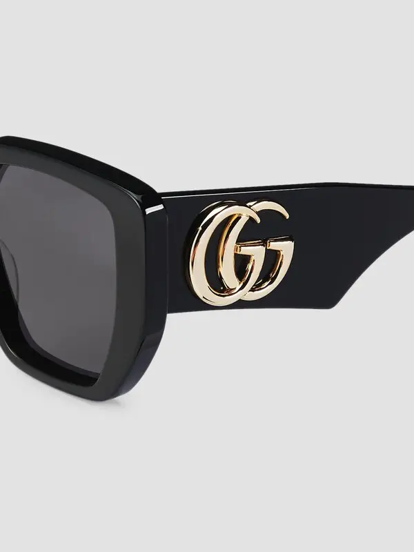 Gucci Generation 54mm Oversized Rectangular Sunglasses