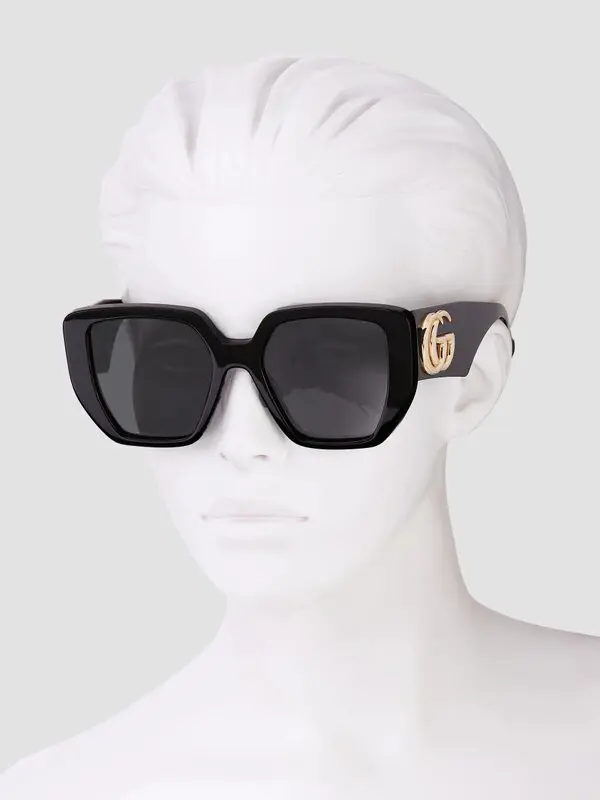 Gucci Generation 54mm Oversized Rectangular Sunglasses