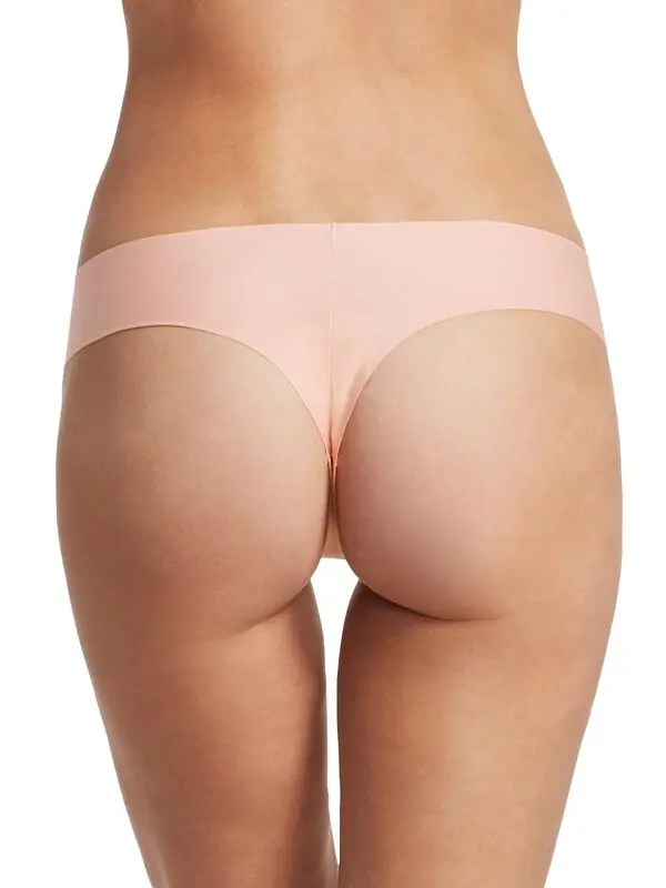 Commando Butter Mid-rise Thong - True Nude