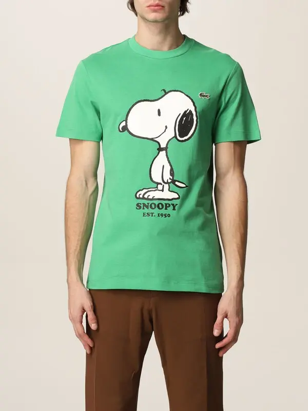 Lacoste T-Shirt T-Shirt X Peanuts - Green | Editorialist