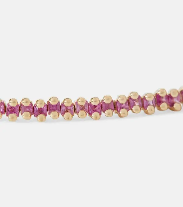 SUZANNE KALAN 18kt Yellow Bracelet With Sapphires