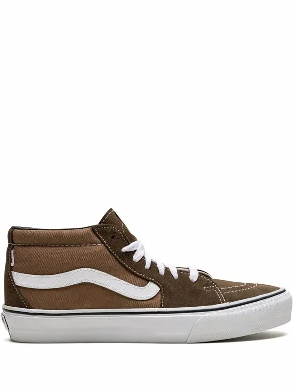 Vans X Jjjjound Sk8-Mid Vault Lx Sneakers Brown Editorialist