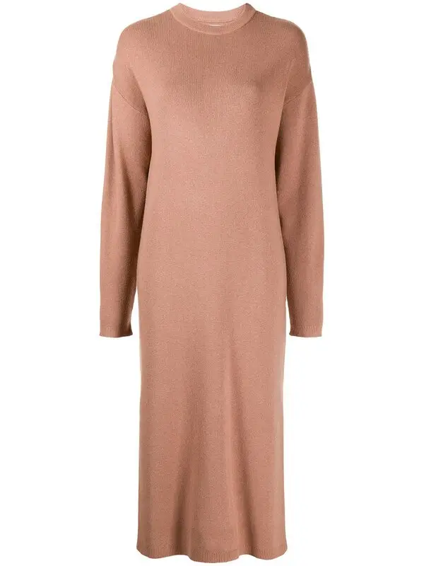 Anine Bing Zoey Sweater Dress - Brown | Editorialist