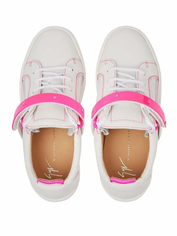 GIUSEPPE ZANOTTI Coby Touch-strap Sneakers