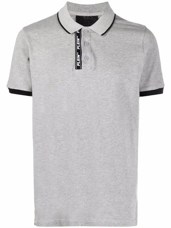 Philipp Plein Logo-tape Detail Polo Shirt