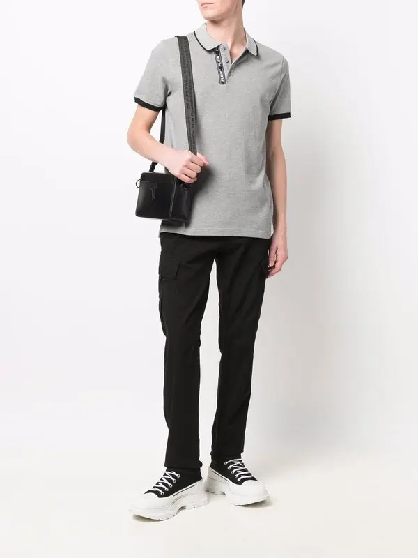 Philipp Plein Logo-tape Detail Polo Shirt