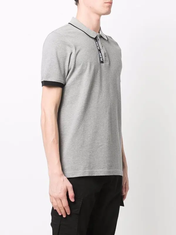 Philipp Plein Logo-tape Detail Polo Shirt