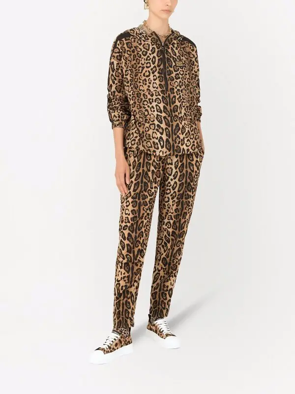 Dolce & Gabbana Leopard-print Nylon Jacket