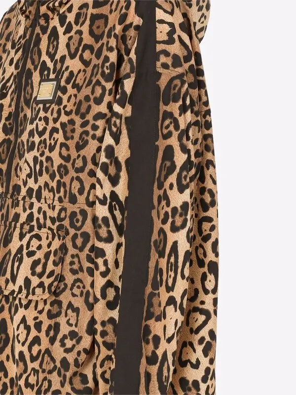 Dolce & Gabbana Leopard-print Nylon Jacket