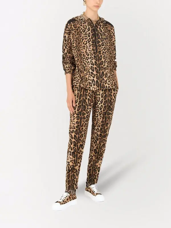 Dolce & Gabbana Leopard-print Track Pants