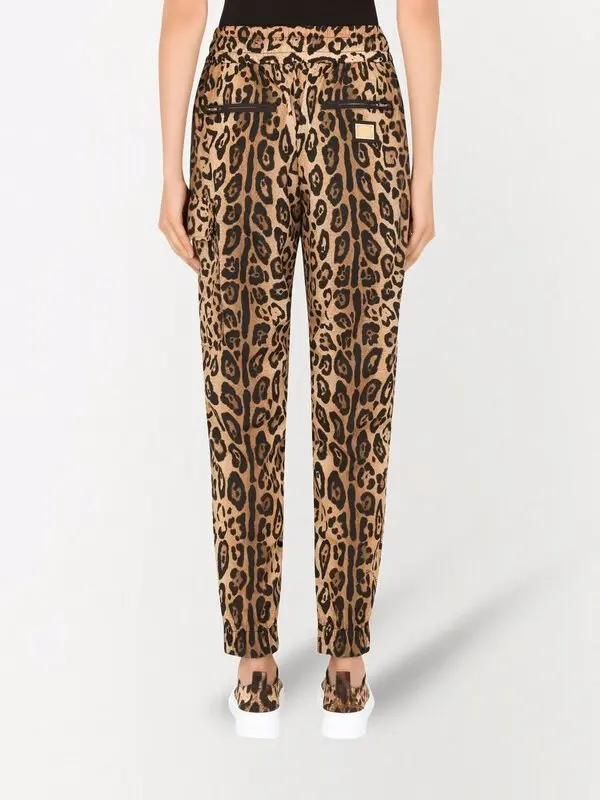 Dolce & Gabbana Leopard-print Track Pants