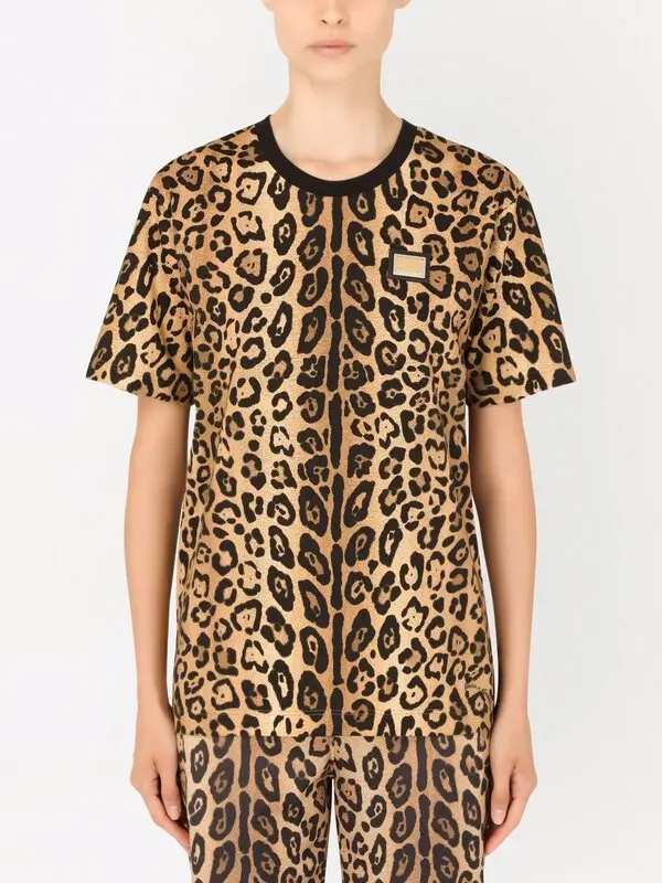 Dolce & Gabbana Leopard-print T-shirt