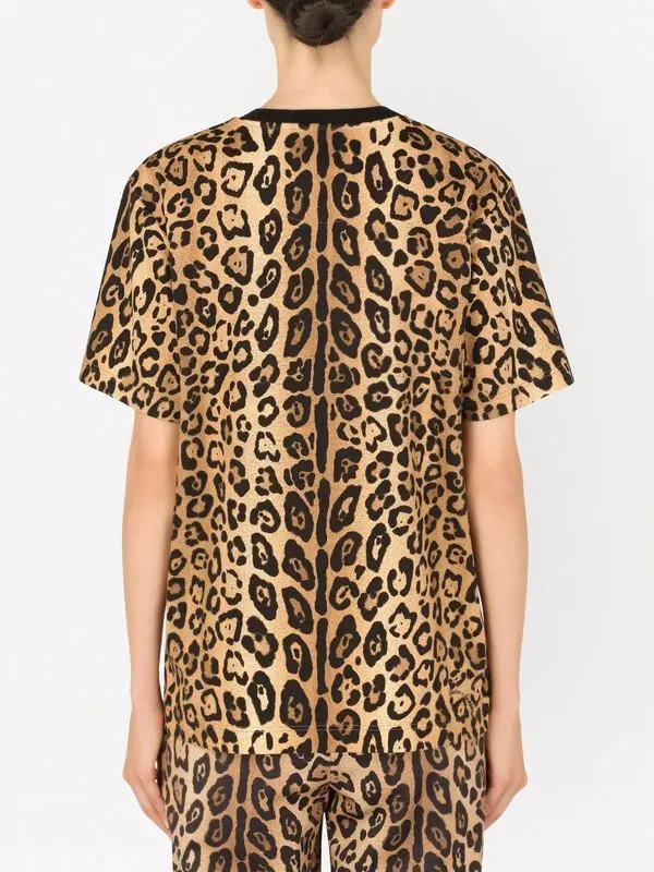 Dolce & Gabbana Leopard-print T-shirt
