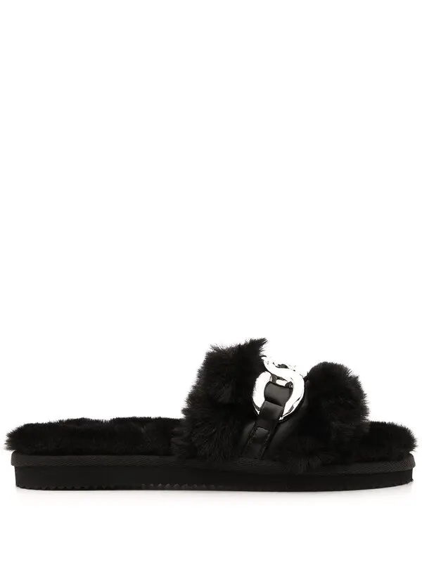 Michael Kors Scarlett Faux Fur Slippers