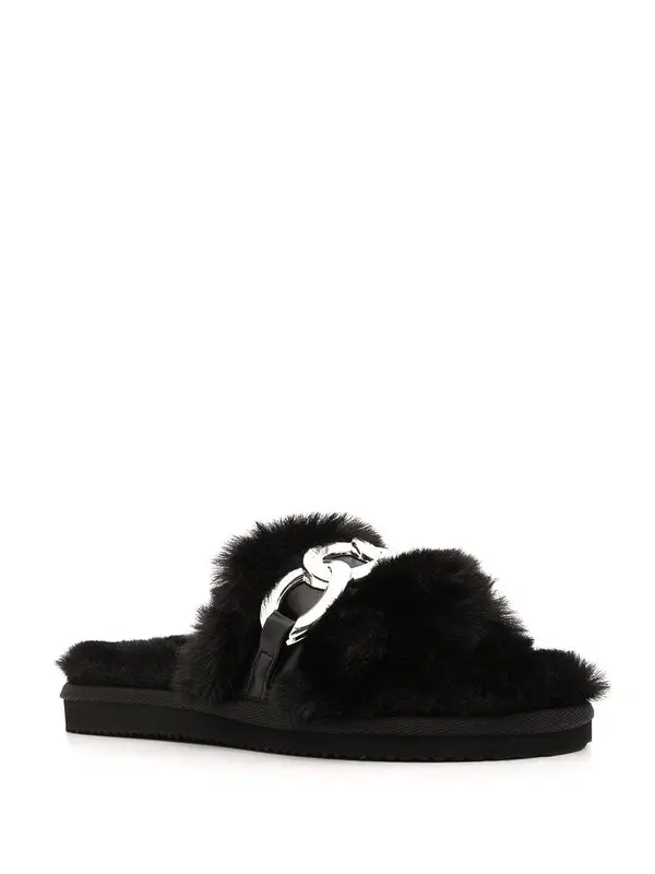 Michael Kors Scarlett Faux Fur Slippers