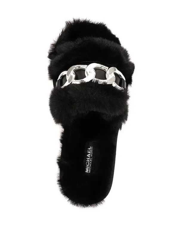 Michael Kors Scarlett Faux Fur Slippers