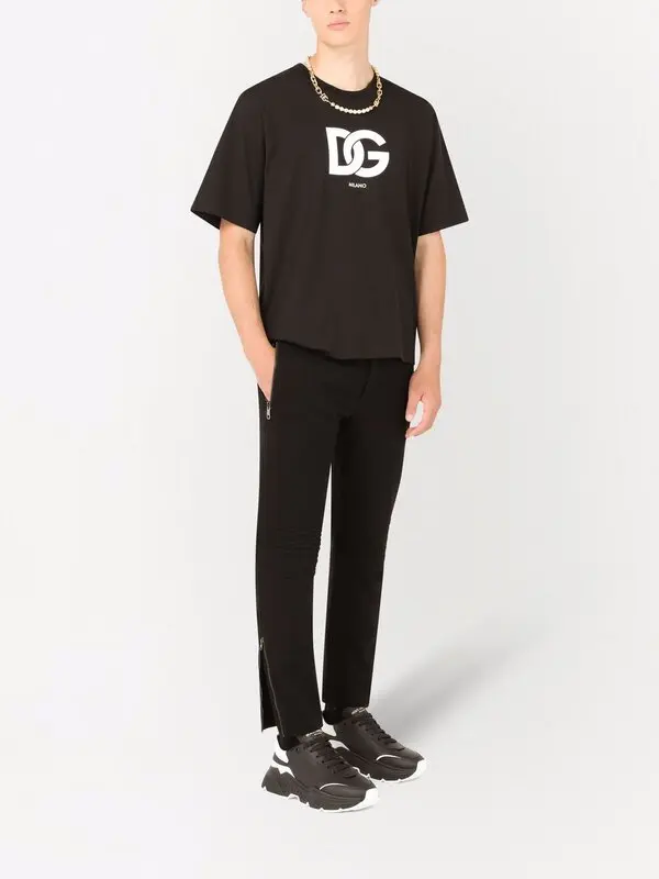 Dolce & Gabbana Dg-logo Cotton T-shirt