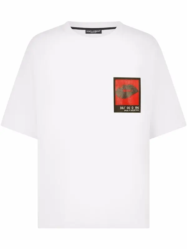 Dolce & Gabbana Logo-print Oversized T-shirt - White