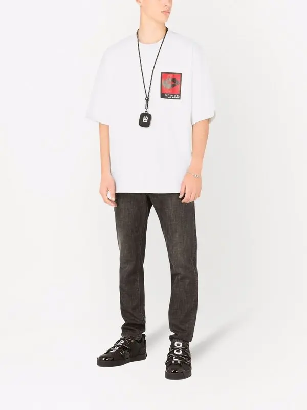 Dolce & Gabbana Logo-print Oversized T-shirt