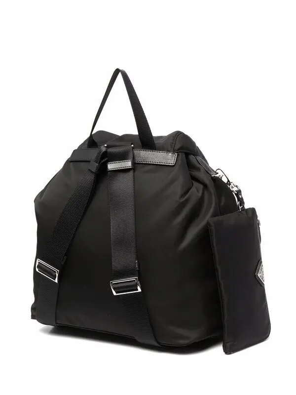 Prada Re-nylon Backpack - Black