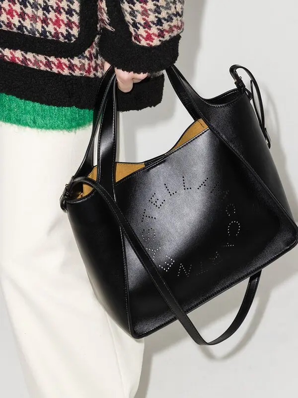 Stella McCartney Faux-leather Tote Bag - Black