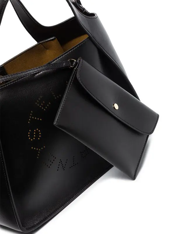 Stella McCartney Faux-leather Tote Bag - Black