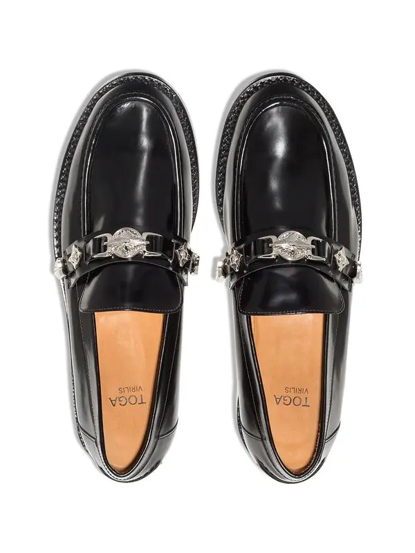 TOGA VIRILIS Buckled Strap Loafers