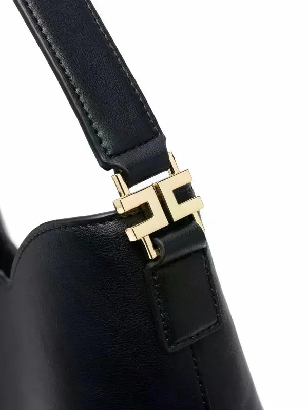 Elisabetta Franchi Logo Plaque Shoulder Bag