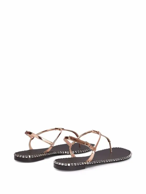GIUSEPPE ZANOTTI Bellatriks Studded Sandals - Pink