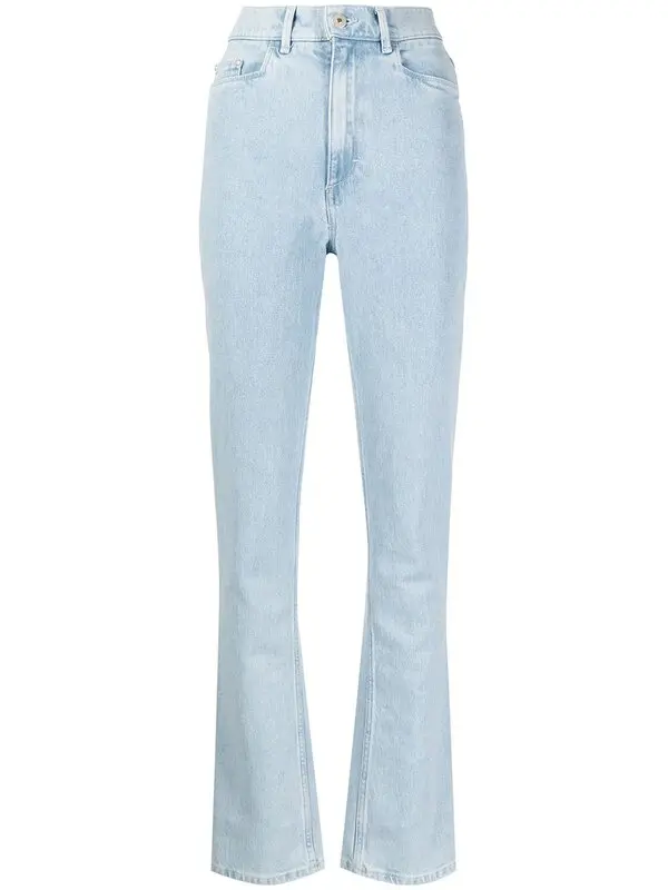 WANDLER Aster High-rise Straight Leg Jeans