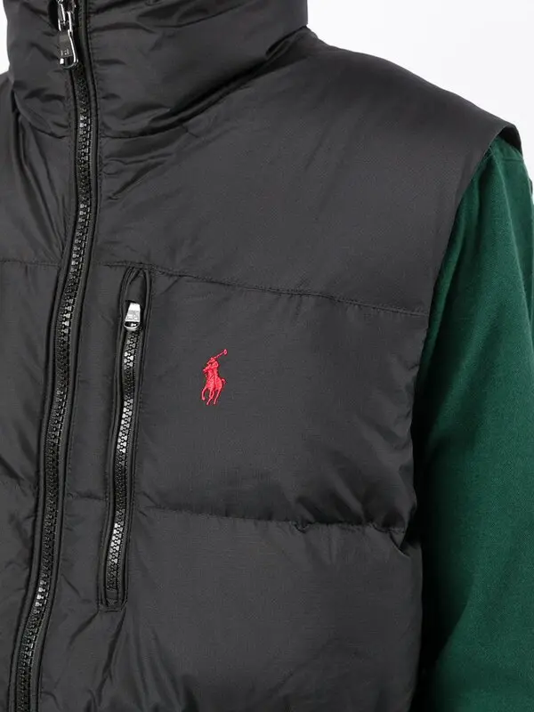 Polo Ralph Lauren Pony Logo Gilet - Black