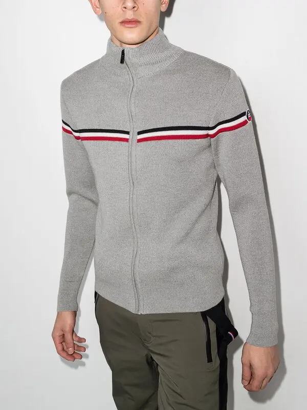 Fusalp Wengen Fiz Ii Zip-up Cardigan - Grey