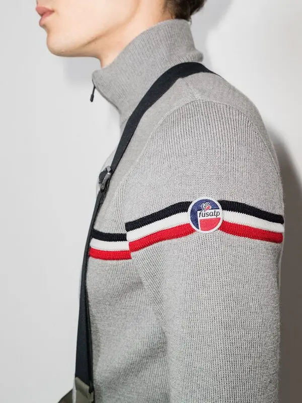 Fusalp Wengen Fiz Ii Zip-up Cardigan - Grey