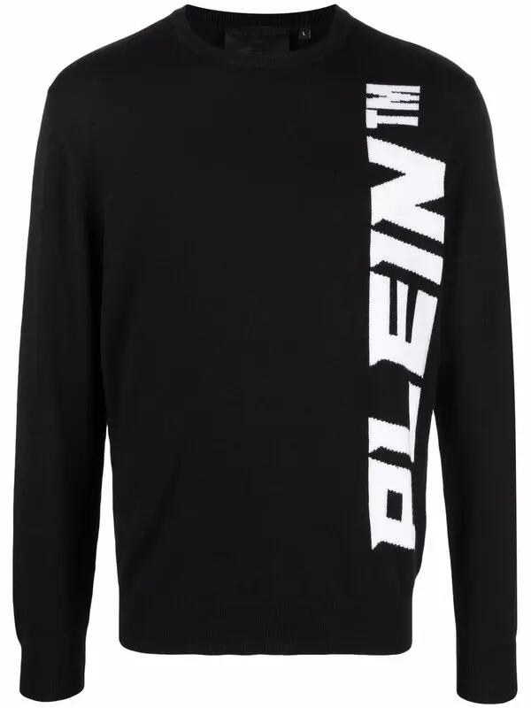 Philipp Plein Logo-print Sweater - Black